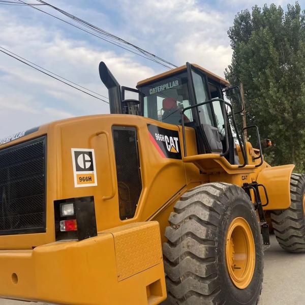 Quality USED 966H Front Wheel Loader Good Condition 92 KW Secondhand Caterpillar 966H for sale