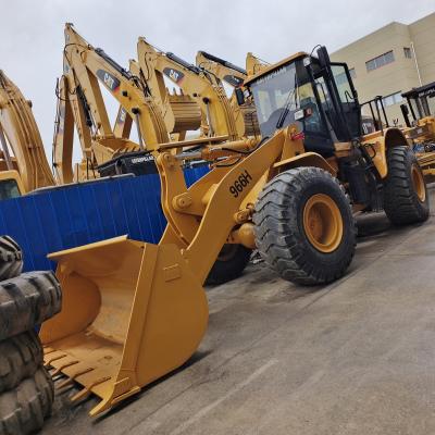 Cina Caricatore anteriore di seconda mano 966H Caricatore a ruote CAT 966H per macchine da costruzione in vendita