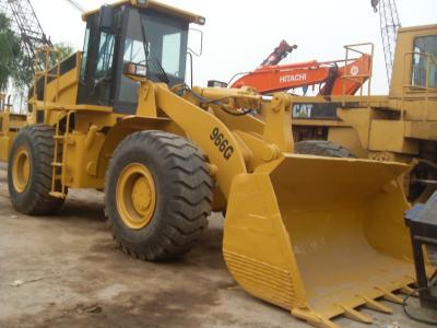 中国 2019年 中古のCAT 966G フロントホイールローダー 1200時間稼働した状態 販売のため