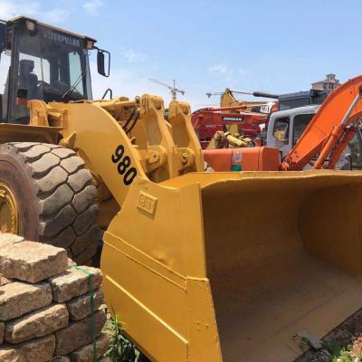Cina 1200 ore di lavoro 980G caricatore anteriore Caterpillar 980G caricatore di seconda mano in vendita