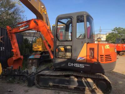 Cina DOOSAN DX55-9C Mini Crawler Excavator 2010 Anno di seconda mano per la costruzione di lavori di terra in vendita