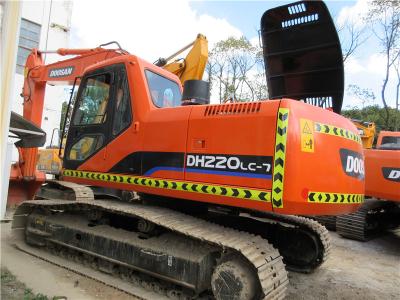 中国 DOOSAN 掘削機 DH220LC-7 クローラー 掘削機 労働時間が少ない状態 販売のため