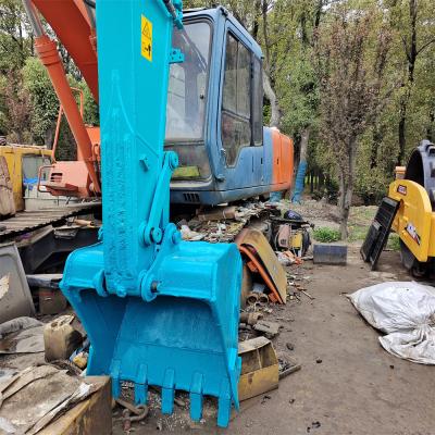 Cina Miniescavatore KOBELCO SK75 usato 0,7 Capacità di secchio con 7000 kg di peso operativo in vendita