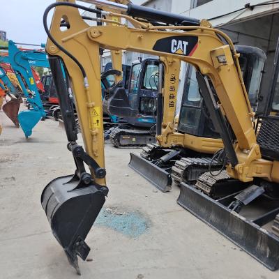 Cina 1200 ore di lavoro Escavatori 303Cr usati CAT 303.5E Miniescavatori 3,5 tonnellate con accessori in vendita