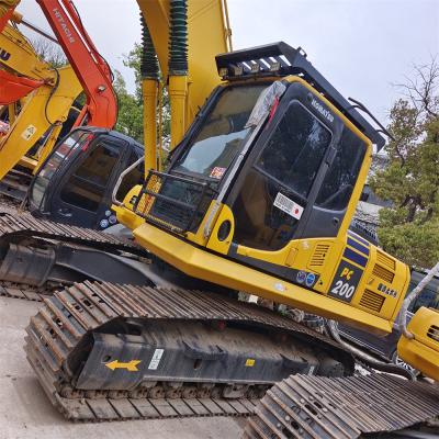 Cina 1.2CBM Capacità del secchio Komatsu PC200-8 Escavatore usato 20 tonnellate Crawler in buone condizioni in vendita