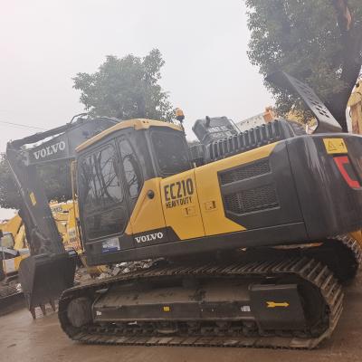 Cina Peso di esercizio 21 tonnellate Volvo EC210BLC escavatore con scarpe da corsa in ottime condizioni in vendita