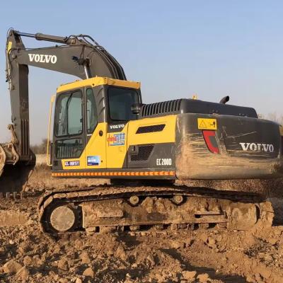 Cina VOLVO EC200D Escavatore di seconda mano da 20 tonnellate in buone condizioni per la costruzione di ponti in vendita
