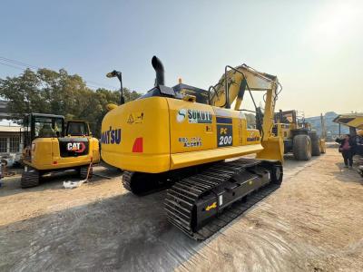 Cina Usato Komatsu Pc 200 escavatore Crawler escavatore mobile Tipo Altura massima di scavo 11000 in vendita