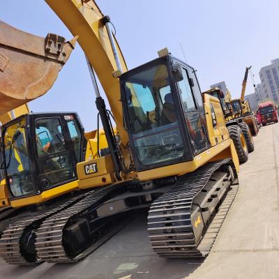 China Tweedehands CAT 320D2GC graafmachine in goede staat met originele hydraulische klep Te koop