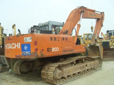 Cina Escavatore usato Hitachi EX200-5 in buone condizioni 4000 ore di lavoro Motore ISUZU in vendita
