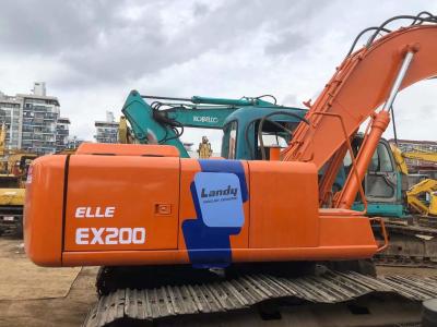 Cina Escavatore a ruota di striscio usato Hitachi ZX200 EX200-3 EX200-5 con capacità di secchio 1CBM in vendita