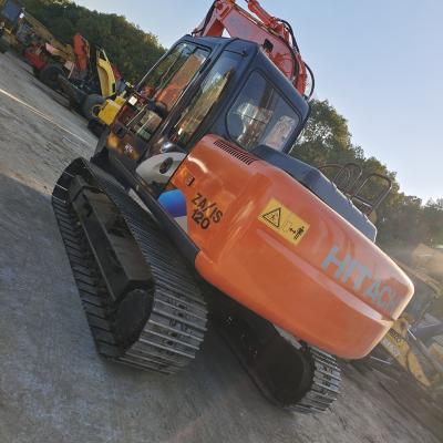 Cina Comodo escavatore di seconda mano da 12 tonnellate Hitachi ZX120-3 con motore Isuzu AJ-4JJ1X in vendita