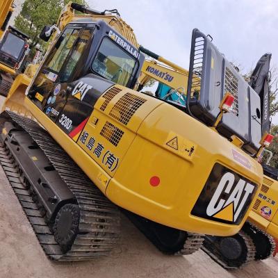 Cina 20 tonnellate Peso di esercizio Mini escavatore usato cat320 in buone condizioni attrezzature pesanti in vendita