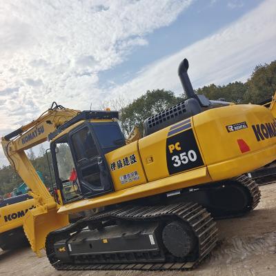 Cina 33 tonnellate Peso operativo utilizzato Komatsu Pc350-7 escavatore per il progetto di costruzione a A in vendita