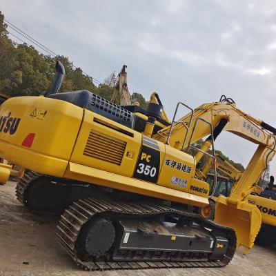 Cina Escavatore KOMATSU PC350 usato con valvola idraulica originale e buone condizioni di lavoro in vendita