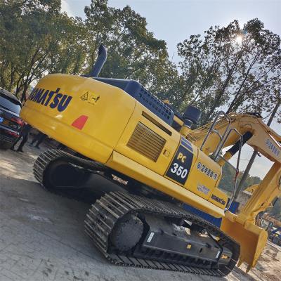 China Gebruikte Komatsu PC350-7 graafmachine 35 ton met 1,5cbm emmercapaciteit in goede staat Te koop