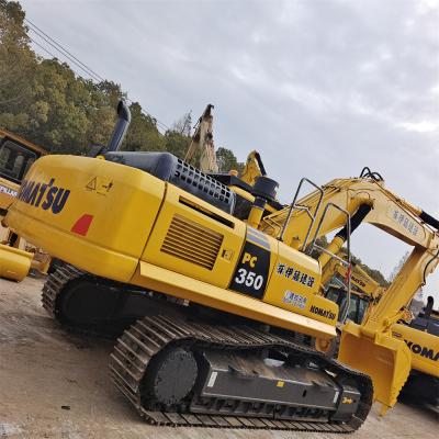China Tweedehands Komatsu PC350-7 originele Japanse 35 ton hydraulische graafmachine Te koop