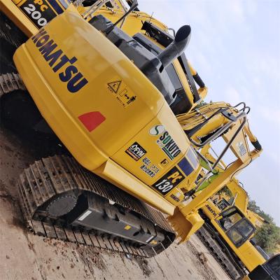 China 13000KG 66KW Japan Originele gebruikte Komatsu PC130-7 130-8 Crawler graafmachine met 66KW vermogen Te koop