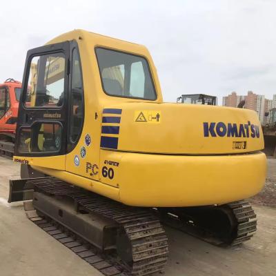 China Gebruikte Japan 6 Tons Graafmachines PC60-7 Tweedehands Komatsu Graafmachines PC56-7PC30MR Originele Te koop