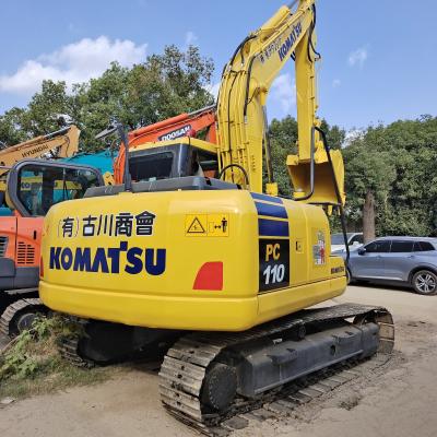 Cina 800 ore di lavoro Komatsu Used Crawler Excavator PC110 con valvola idraulica originale in vendita