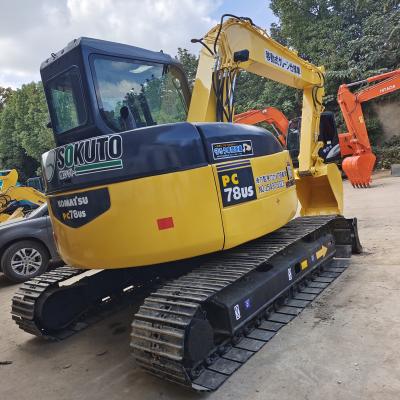 Cina Escavatore Komatsu PC78US usato in buone condizioni con peso operativo di 7190 in vendita