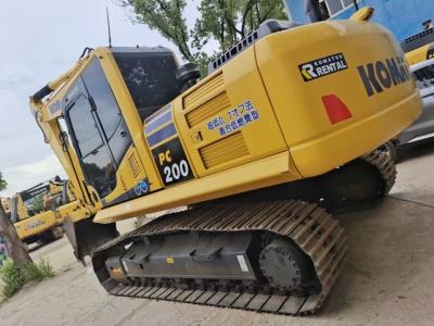 Cina 8000 profondità massima di scavo Usato Komatsu PC200-8 escavatore con pompa idraulica originale in vendita