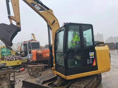 Cina Buone condizioni 303.5 mini escavatore usato Cat 305.5e con cilindro idraulico originale in vendita