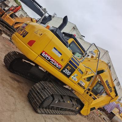 Cina Usato Komatsu PC200-8 escavatore macchina giapponese con altezza massima di scavo di 11000 in vendita