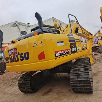 Cina Usato Komatsu PC200-8 escavatore macchina giapponese con altezza massima di scavo di 11000 in vendita