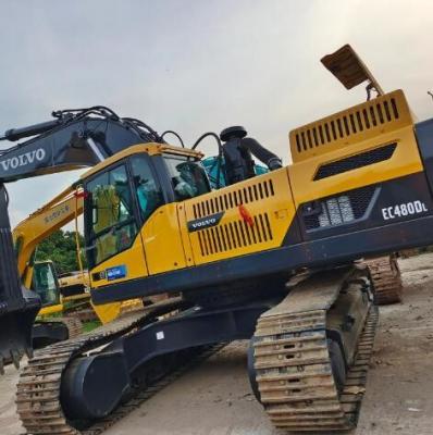 Cina Grande escavatore Volvo EC480D da 48 tonnellate utilizzato in buone condizioni Valvola idraulica autentica in vendita