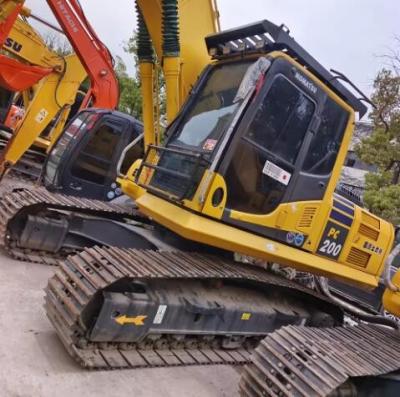 Cina 20 Ton Crawler Komatsu PC200-8 Escavatore usato con cilindro idraulico originale in Giappone in vendita