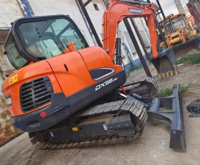 Cina Doosan DX55-9C mini escavatore con colore originale e capacità di 0.21 secchi in vendita