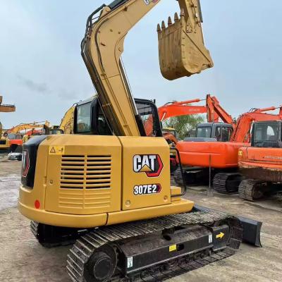 Cina Usato Giappone CAT 305.5E2 Mini escavatore idraulico con lama 43KW 5.1/3.2 velocità nominale in vendita