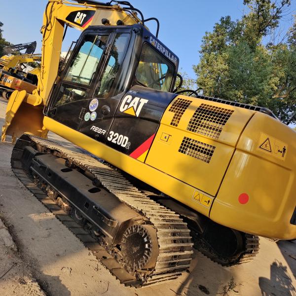Quality Used Excavator 20TON CAT320DL 320C 320D 320D2 320 Rated Speed 3.5/5.7 with for sale
