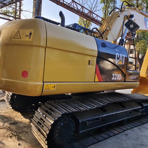 Quality Used Excavator 20TON CAT320DL 320C 320D 320D2 320 Rated Speed 3.5/5.7 with for sale