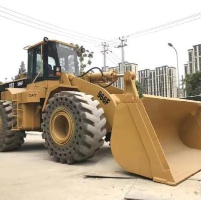 Cina Caterpillar 966F, caricatore anteriore di seconda mano con 1200 ore di lavoro, in buone condizioni in vendita