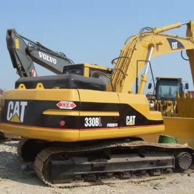 中国 1.5m3のバケツ容量とCat 3306エンジンを備えた中古キャット330BLクローラー掘削機 販売のため