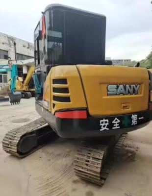 中国 6000KGS 作業重量 高い作業効率の SANYsySY60C プロ掘削機を使用 販売のため