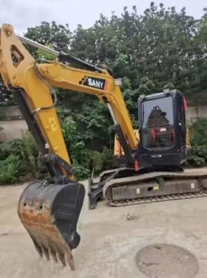 Cina Scavatore SanySY60C PRO con valvola idraulica originale e capacità di 0.28 secchi in vendita