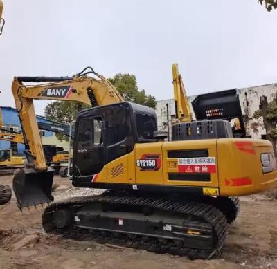 Cina Sany SY215C Escavatore idraulico con 600 ore di lavoro e 21000 kg di peso della macchina in vendita