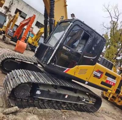中国 ISUZU エンジン用 Sany SY215C 建設機器用水力クローラー掘削機 販売のため