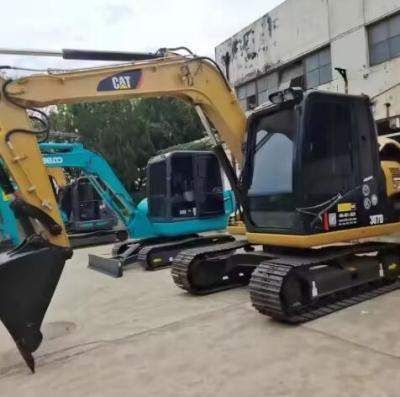 Cina Piccole dimensioni usato Cat 307D Crawler escavatore Caterpillar 307 Modello supporto video Cat307D in vendita