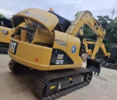 Cina Piccole dimensioni usato Cat 307D Crawler Excavator Caterpillar 307 Modello supporto video 2022 in vendita