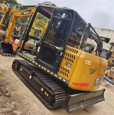 Cina Peso operativo 7500 KGS SANYsy75c Escavatore ad alta efficienza di lavoro e motore da 43 kW in vendita