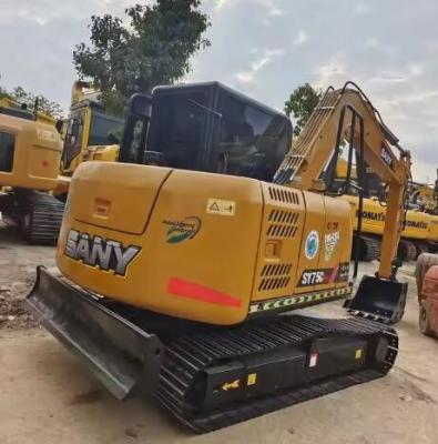 中国 原産 SANYsy75c 掘削機 高効率で 0.65 バケット容量 販売のため