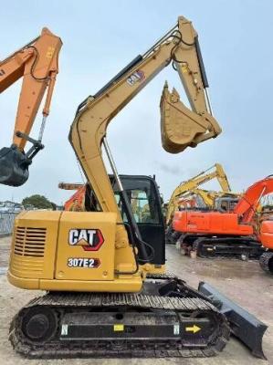 Cina 7 tonnellate di escavatore usato CAT 307E con valvola idraulica originale e 1900 ore di lavoro in vendita