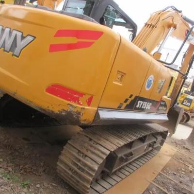 中国 オリジナルの水力シリンダー 中古 SANY SY155H 重作業プロジェクト用の掘削機 販売のため