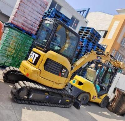 China Gebruikte CAT 303E mini graafmachine 3,5 ton met bevestigingen ORIGINAL 18.4 Hydraulische cilinder Te koop