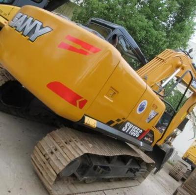 China 2022 tweedehands SANY SY155H graafmachine met ISUZU BB-4BG1TRP motor Super conditie Te koop