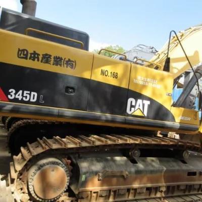 中国 CAT 345D クローラー掘削機 30トン 中古 345D 掘削機 C13ACERT エンジン 販売のため